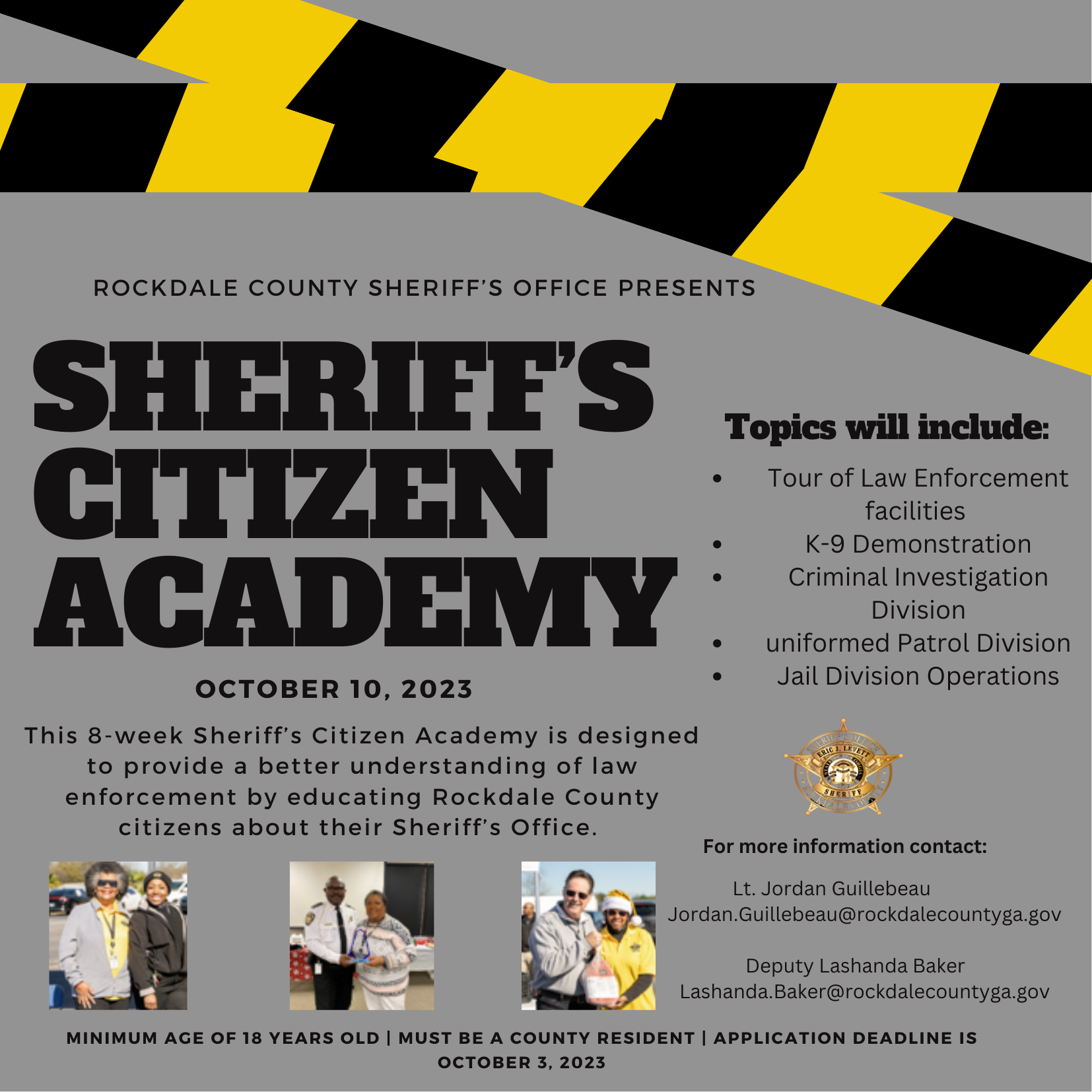 Sheriff's App - Rockdale County Sheriff's Office