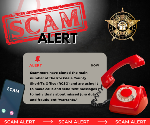 Cloned Phone Number Scam - Rockdale County Sheriff's Office