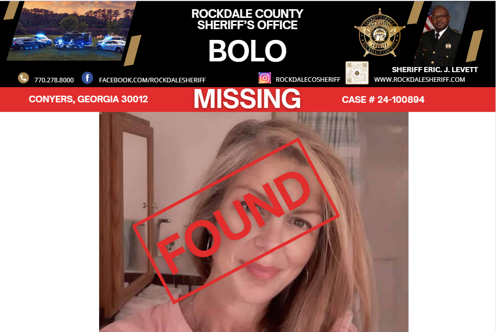 Missing Jennifer Marie Miller - Rockdale County Sheriff's Office