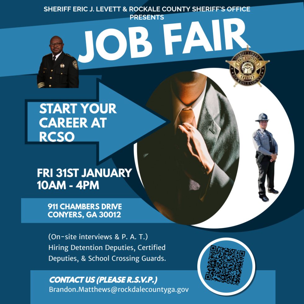 RCSO Job Fair - Rockdale County Sheriff's Office