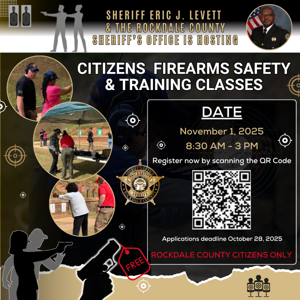 Citizens' Firearms Safety & Training Classes Registration - Rockdale ...